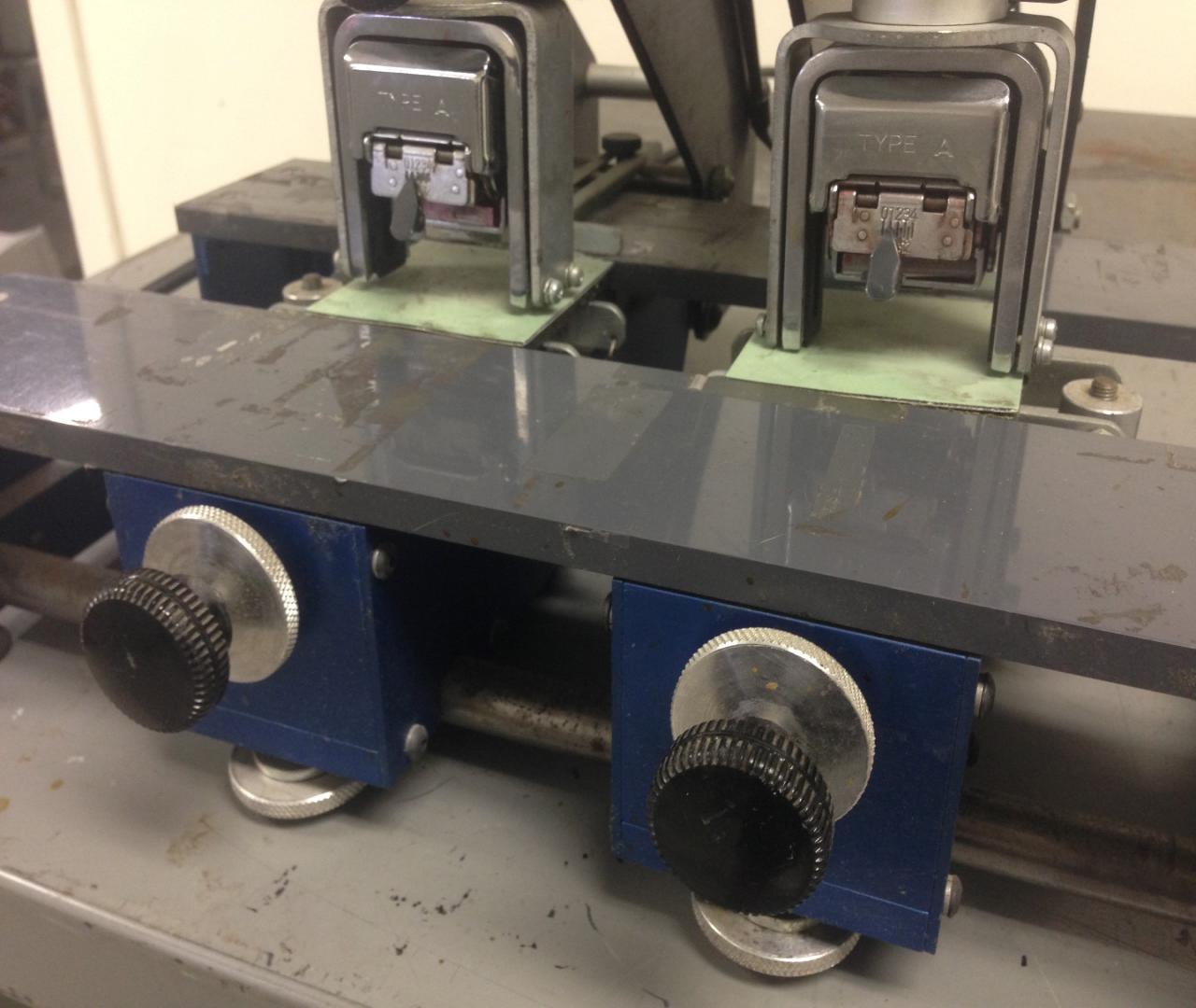 Lot #50: Lassco Wizer W100-3 Number-Rite Numbering Machine with TWO ...